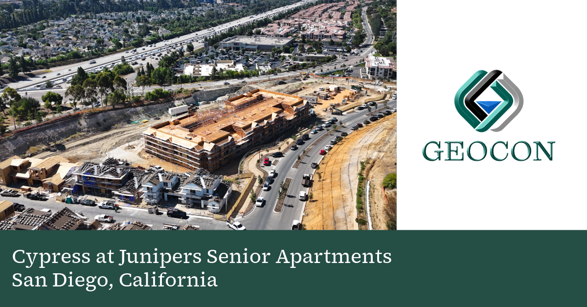 Geotechnical Support Behind Affordable Senior Housing at Cypress at ...